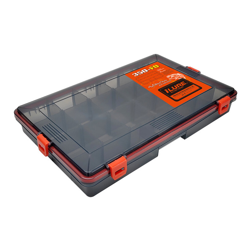 Waterproof Tackle Box Plano Fishing Tackle Box Organizer Adjustable Fishing Tackle Trays Tackle Box Backpack Blue Green Pink Orange S L XXL 10kg High-quality plastic