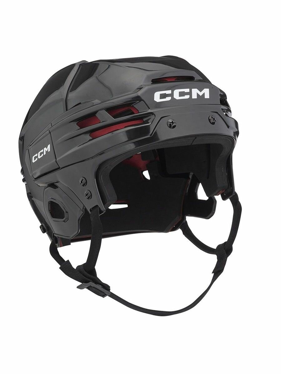 CCM Шлем игрока хоккейный защитный HT TACKS 70 SR BK, размер S (52.5-57 см), взрослый, черный