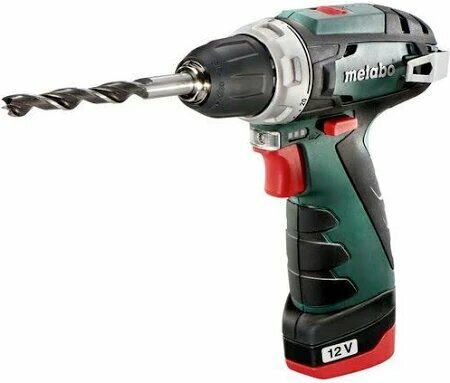 Дрель-шуруповерт Metabo PowerMaxx BS Basic аккум. патрон: быстрозажимной (кейс в комплекте) (60008050