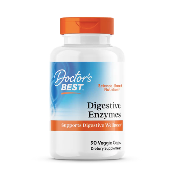 Doctor's Best, Пищевые ферменты Digestive Enzymes, 90 капсул