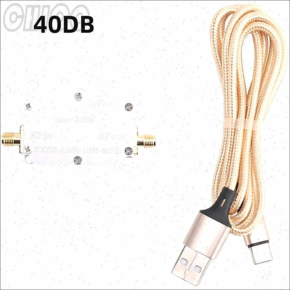 Усилитель с высокой плоскостностью 10M-6GHz Gain 40DB RF Signal Driver