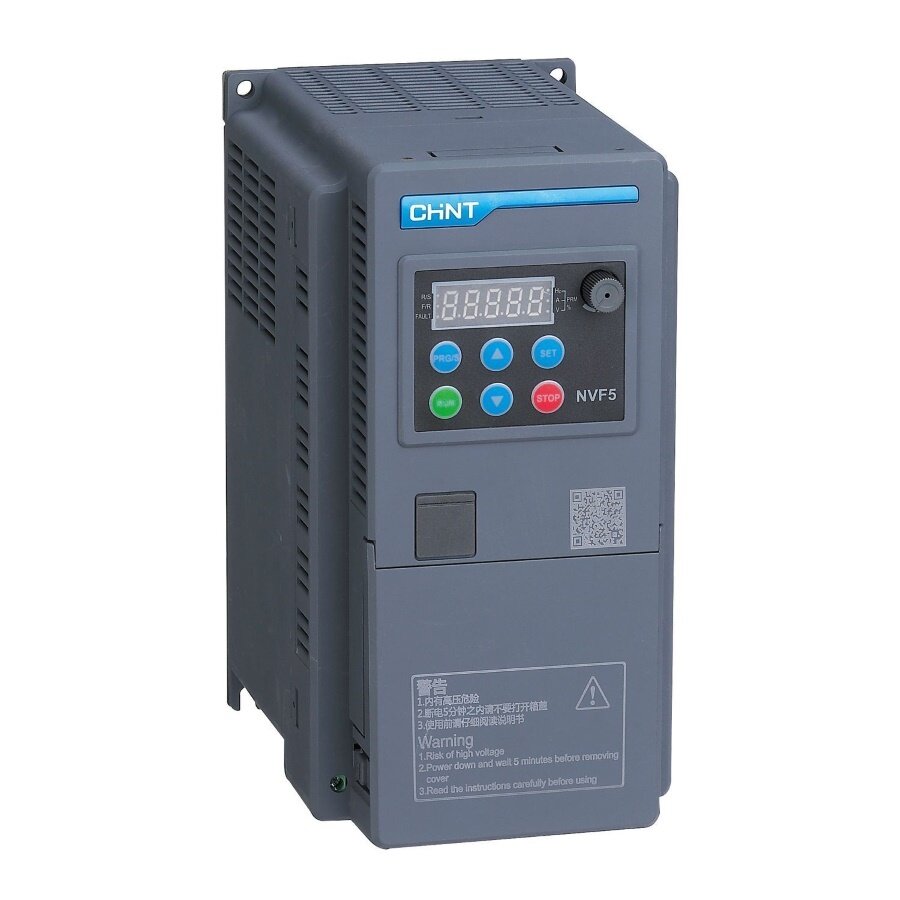 CHINT NVF5-0.75/TS4-B 0.75кВт 380В 3ф общий тип, Преобразователь частоты Instart