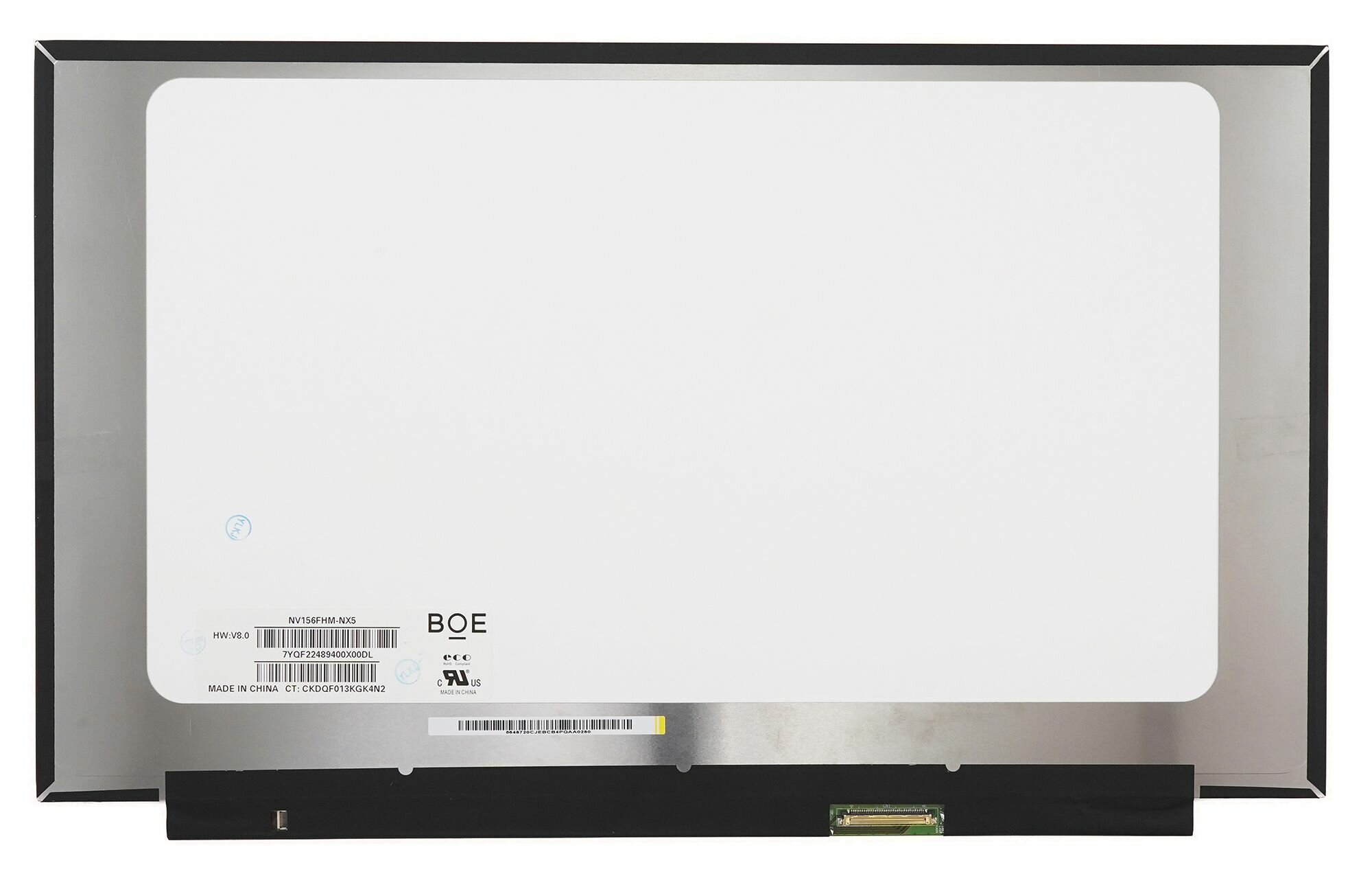 Матрица совместимая с NV156FHM-NX5, 40 Pin eDP, 1920x1080, ADS, без креплений