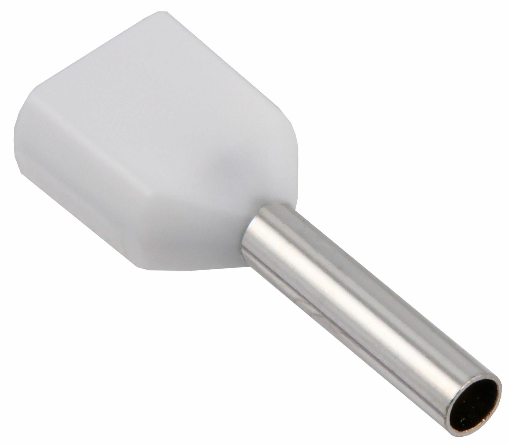 Наконечники кабельные IEK НШВИ2, 0,5-8, с изолированным фланцем, 100 шт в упаковке, Generica