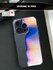 Чехол на Apple iPhone 15 Pro / Айфон 15 Про с принтом Синяя акварель, прозрачный