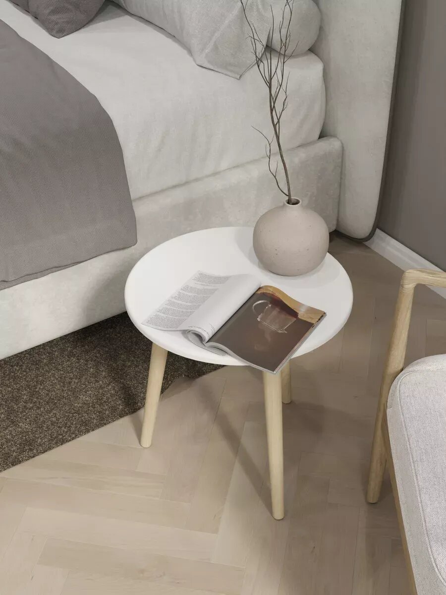 Столик журнальный круглый, от производителя