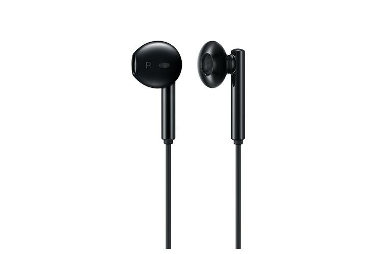 Наушники HUAWEI классические проводные USB Type-C, черные