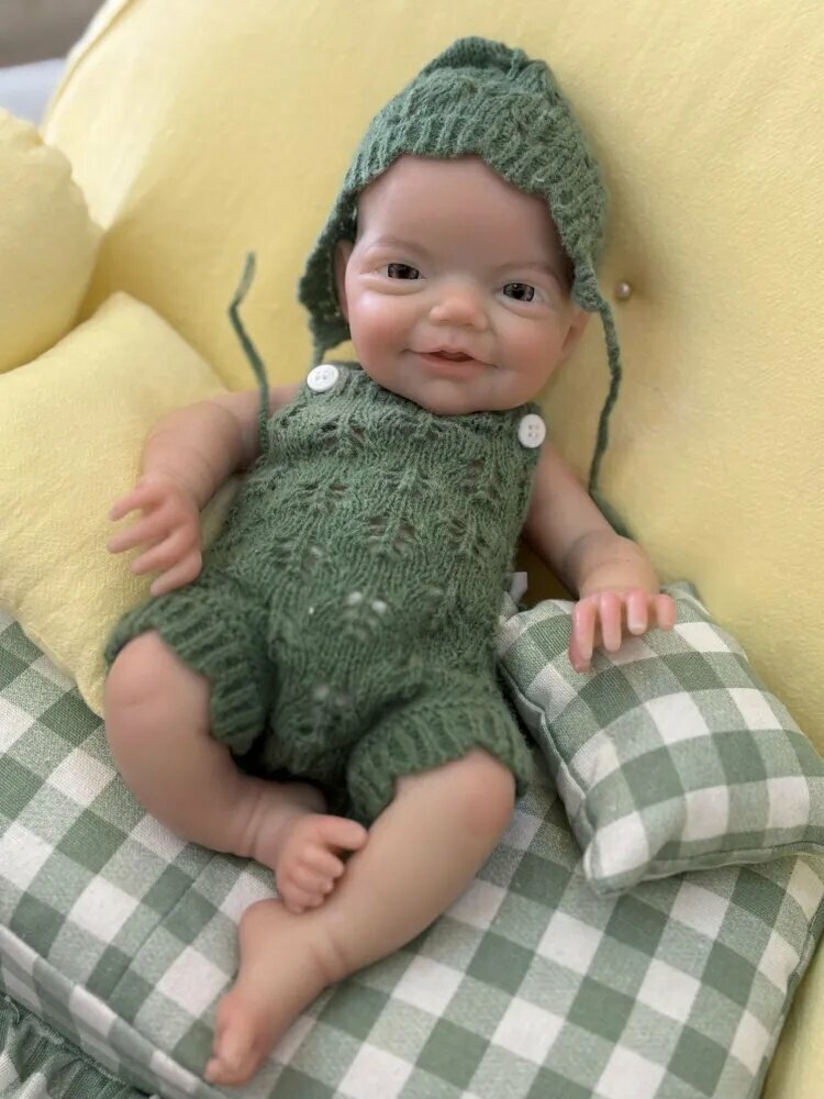 Силиконовая кукла 33 см, кукла Реборн