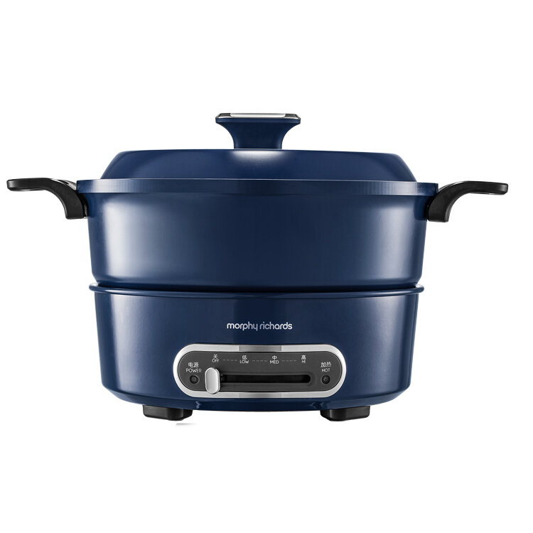 Электрическая фондюшница Morphy Richards, белая, для приготовления фондю