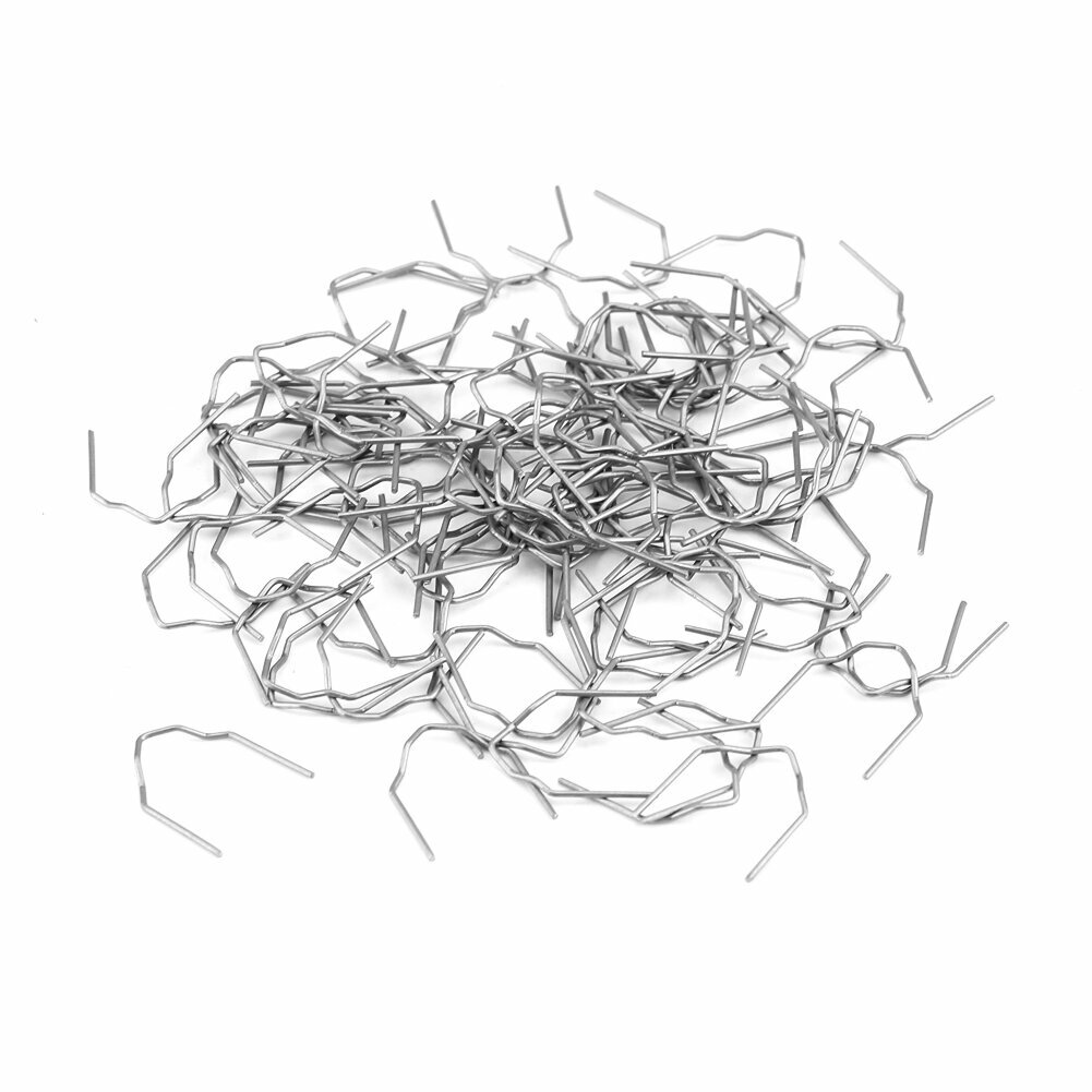 Гвозди для пластикового сварочного аппарата для бампера автомобиля 100ШТ (V-образный тип 0.8 мм)