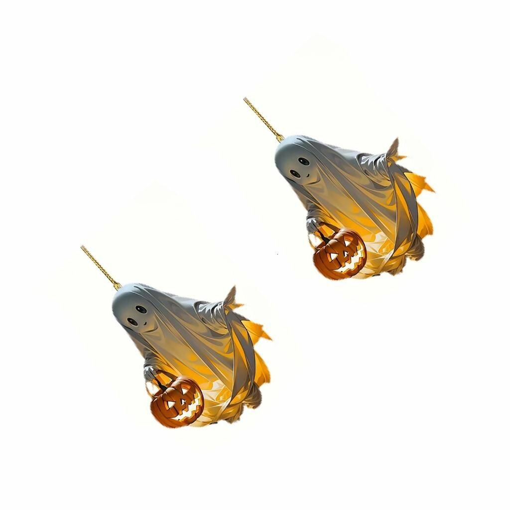 Акриловая двусторонняя подвеска для праздников, - M