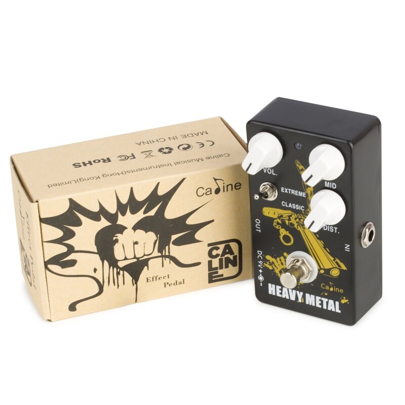 Caline CP-77 Bounty Hunter Heavy Metal High Gain Distortion Гитарный эффект педаль Истинные аксессуары для гитары