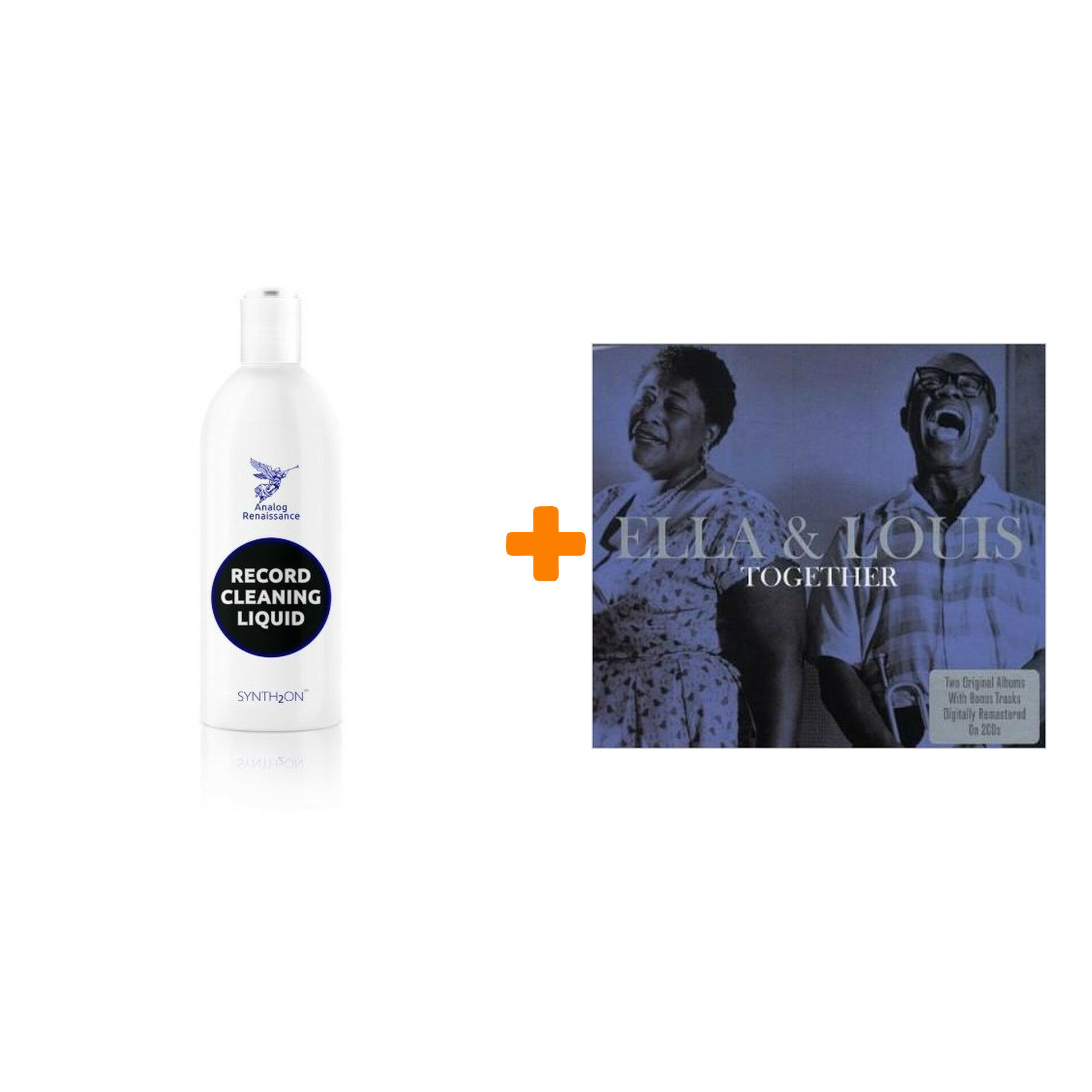 Fitzgerald Ella & Armstrong Louis Together 2LP + Жидкость моющая для чистки винила