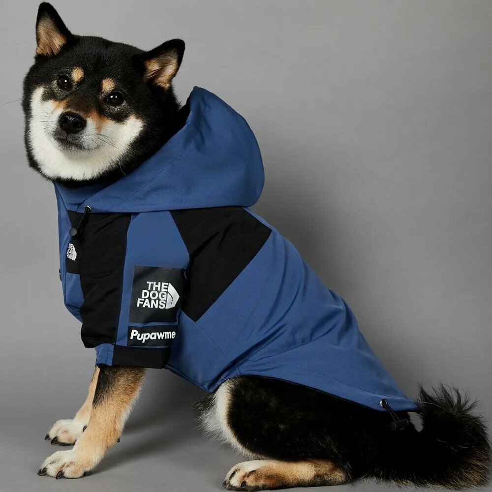 The Dog Face Дождевики для собак, водонепроницаемая, подходит для крупных, средних и мелких собак