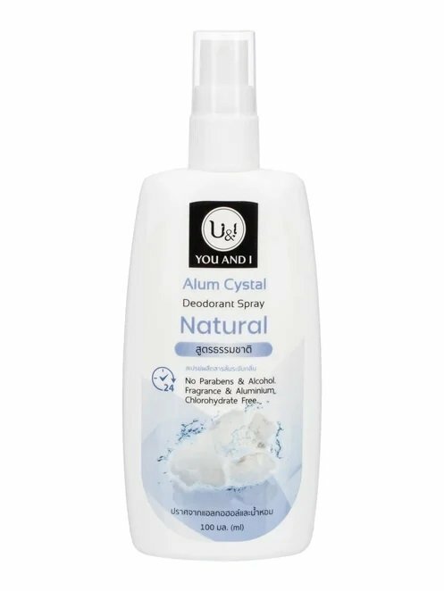 Дезодорант TF спрей U I кристаллический, натуральный, 100 мл