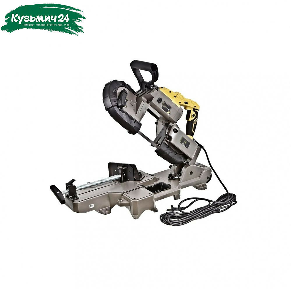 Пила ленточная Hanskonner HBS14127M, ручная, 1400Вт, для дерева, металла, пластика, 1 шт.