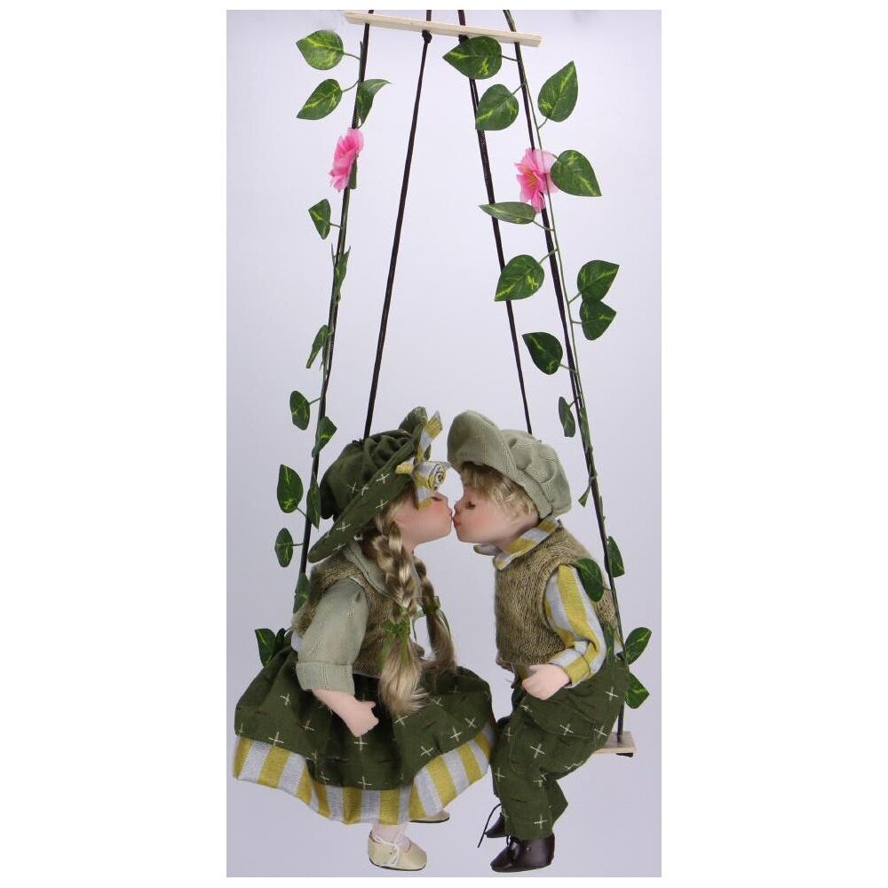 Polly Dolls YF-14167-168-G Куклы нильс и грета, polly dolls