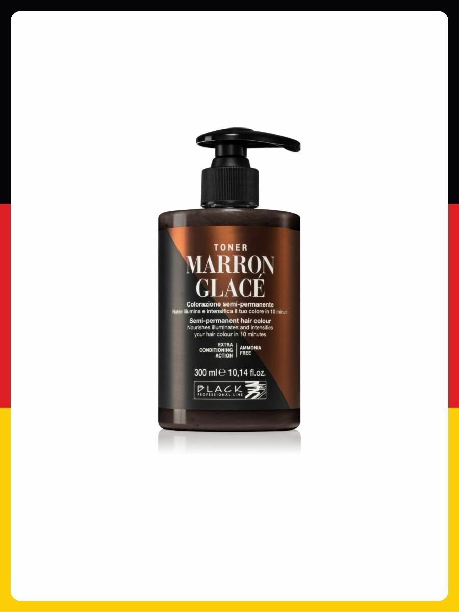 Средство тонирующее Black Professional Line Toner for natural shades Marron Glace, 300 мл