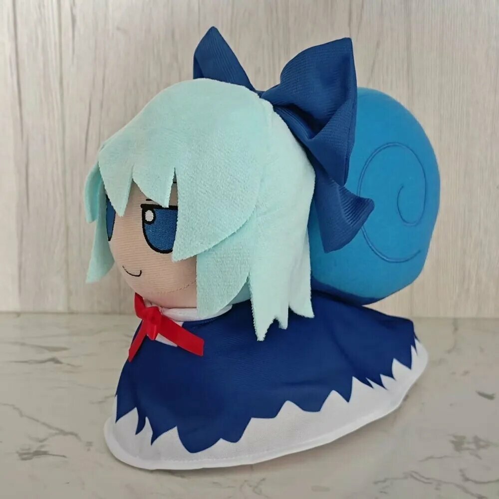 Аниме Мягкие Игрушки TouHou Project Fumo Cirno / Чирно Плюшевая Игрушка Антистресс 16 CM
