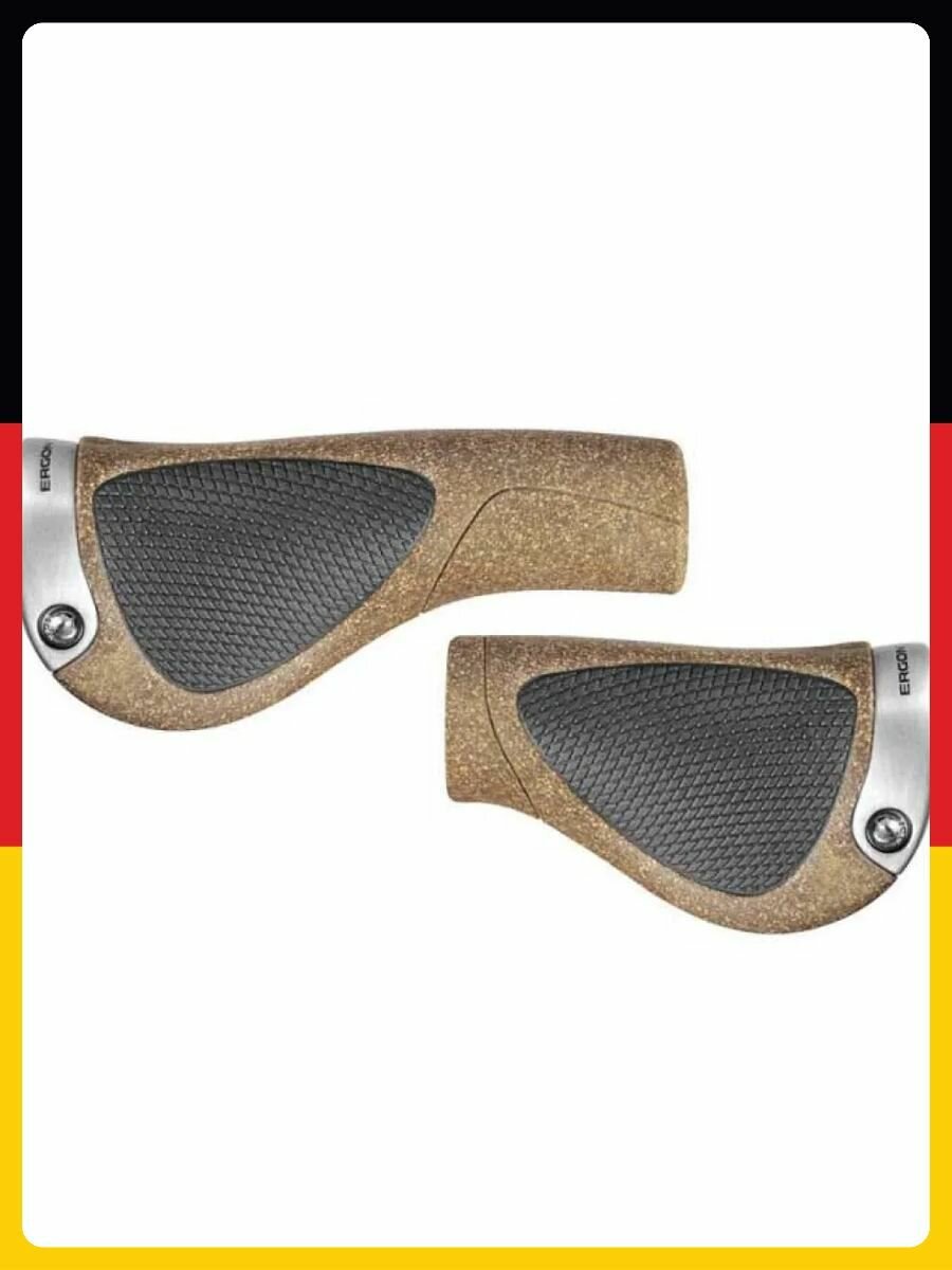 Грипсы для велосипеда ERGON GP1 BioKork 95/130 мм