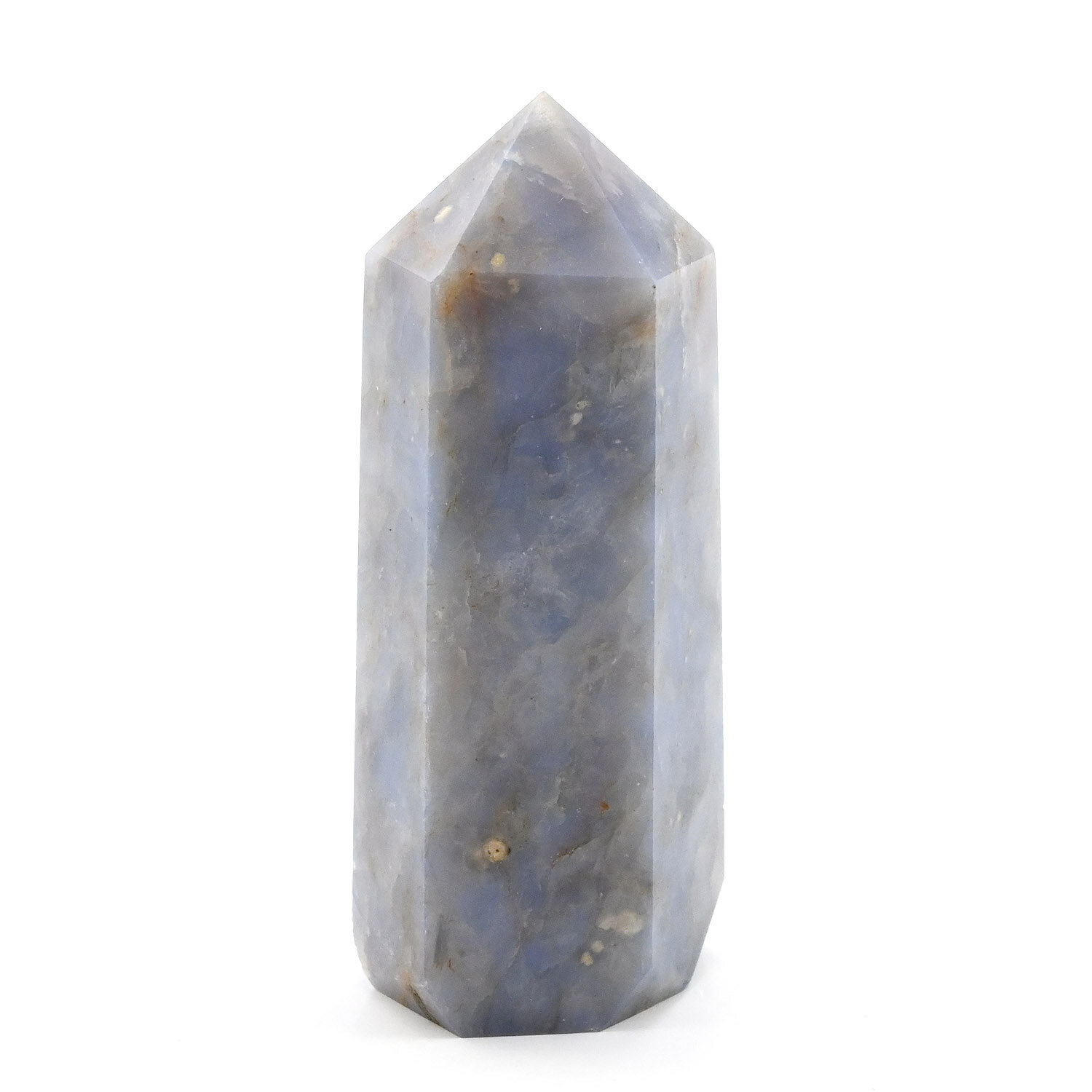 Халцедон голубой "Карандаш" 36*32*92мм, 184г .