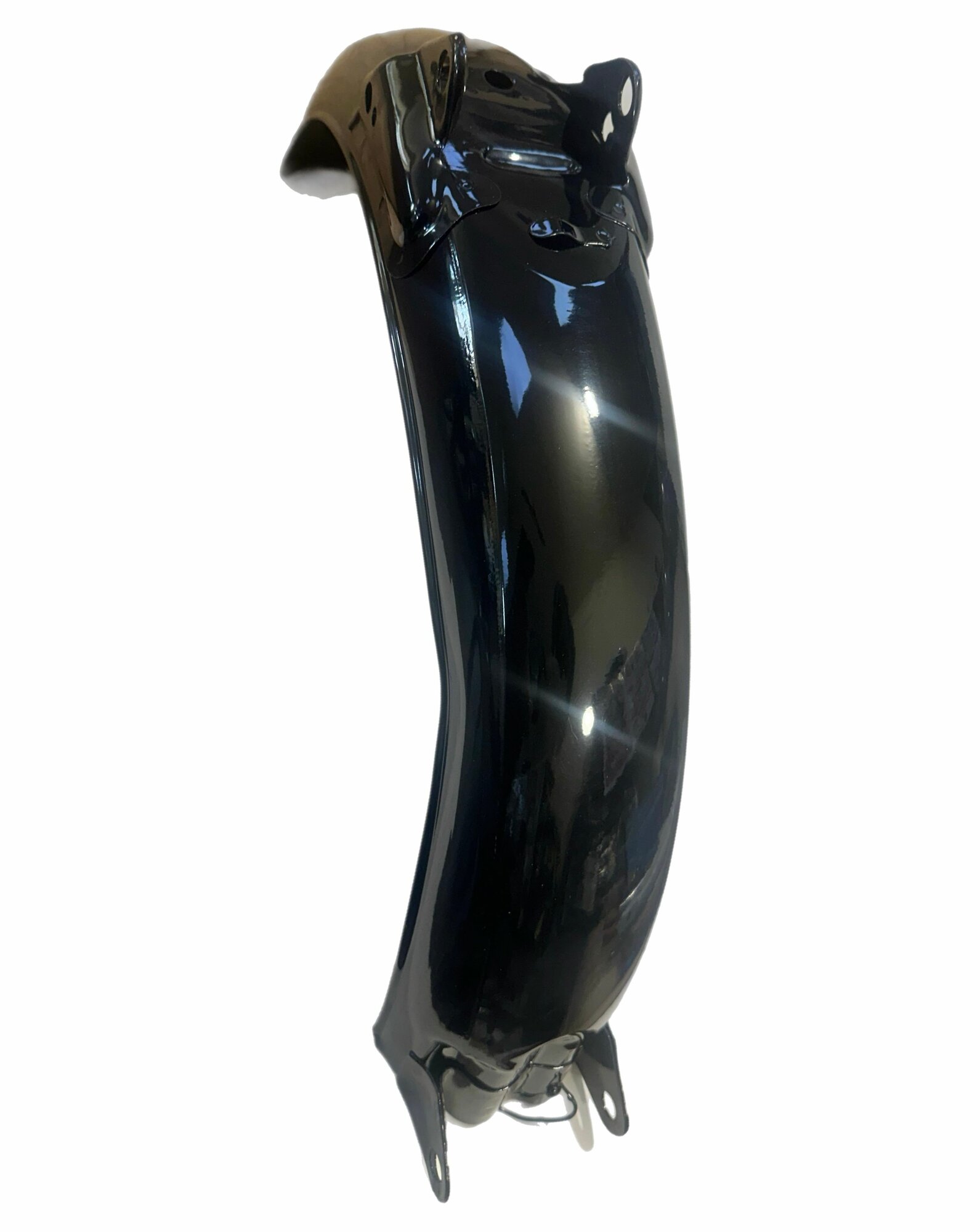 Крыло заднее черное мопед Альфа