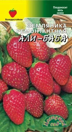 Семена Земляника Али-Баба Цветущий сад