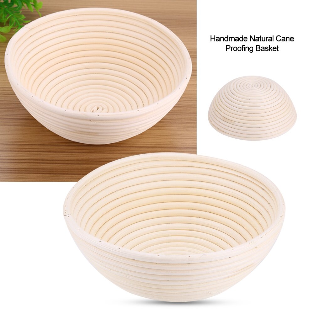 Dough Bread Baking Kit Unbleached Cane Proofing Basket Basket, Banneton for Lovers Gifts Household Kitchen