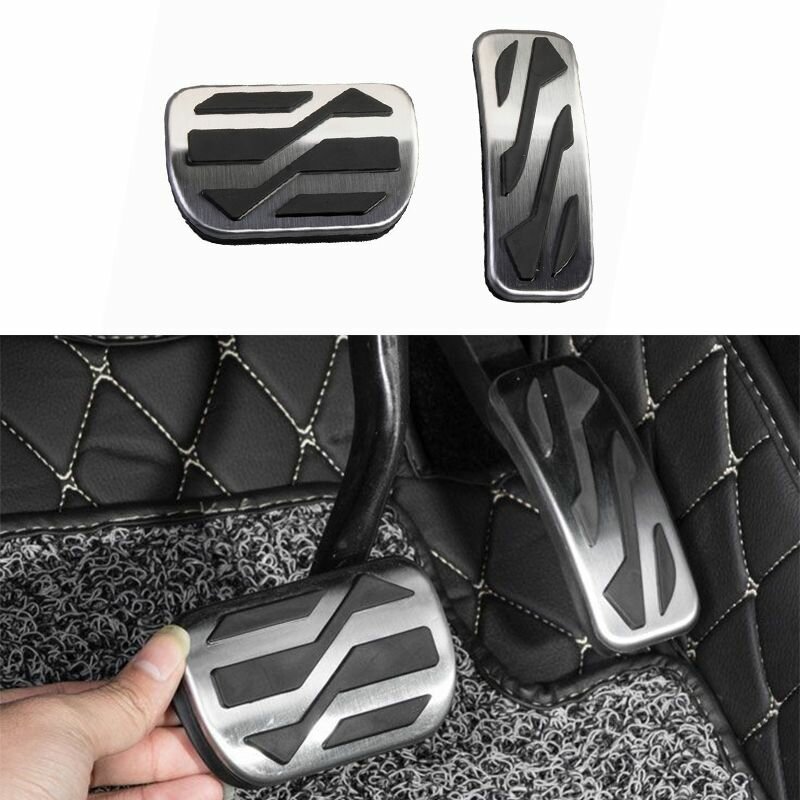 Алюминиевые накладки на педали тормоза и газа для Lincoln MKC 2015-2019