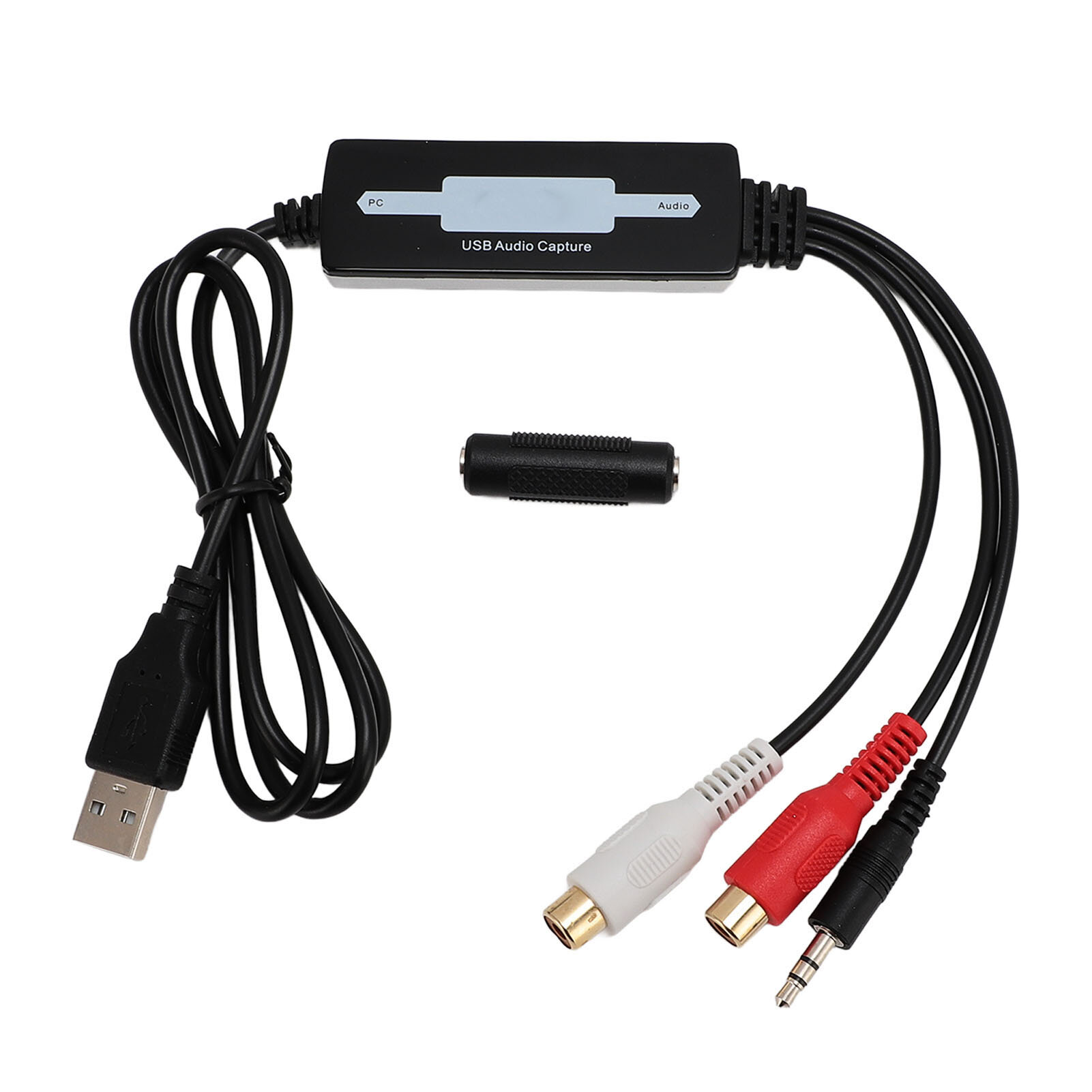 USB 2.0 Sound Capture Card Professional Left и правый канал стереозвуковой устройства захвата CD для записи CD ленты