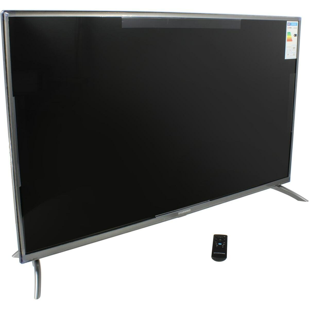 43" LED ЖК телевизор Starwind SW-LED43UG400 (3840x2160, HDMI, LAN, WiFi, BT, USB, DVB-T2, SmartTV)