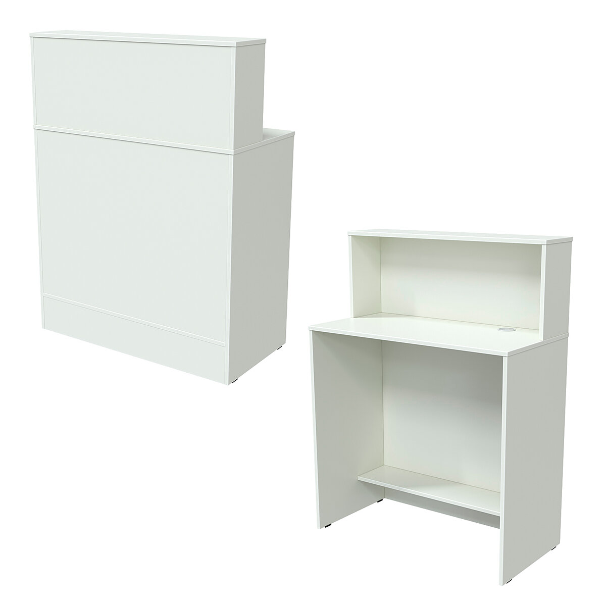 Ресепшен "тандем", Белый. Производитель товара - компания Westcom.