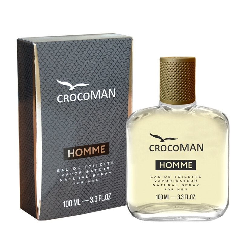 Туалетная вода Delta Parfum "CrocoMAN Homme", мужская, спрей, 100ml