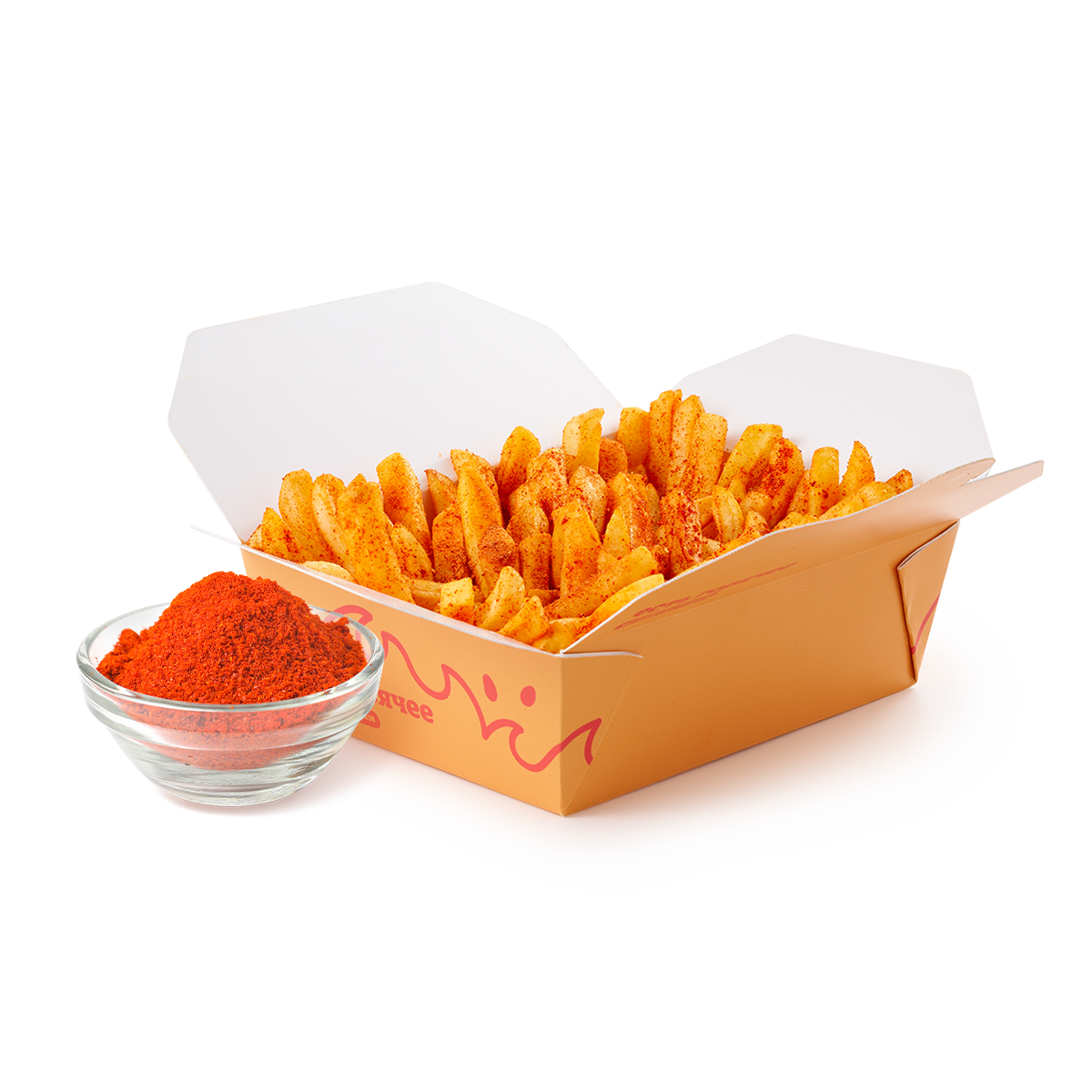 Картофель фри «Есть Горячее», со сладкой паприкой, жареный во фритюре, 210 г