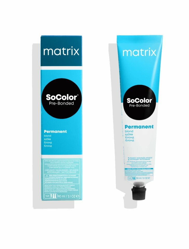 Kраска для волос Matrix Socolor Beauty Ultra blonde, осветляющая , UL-M ультра блонд мокка, 90 мл