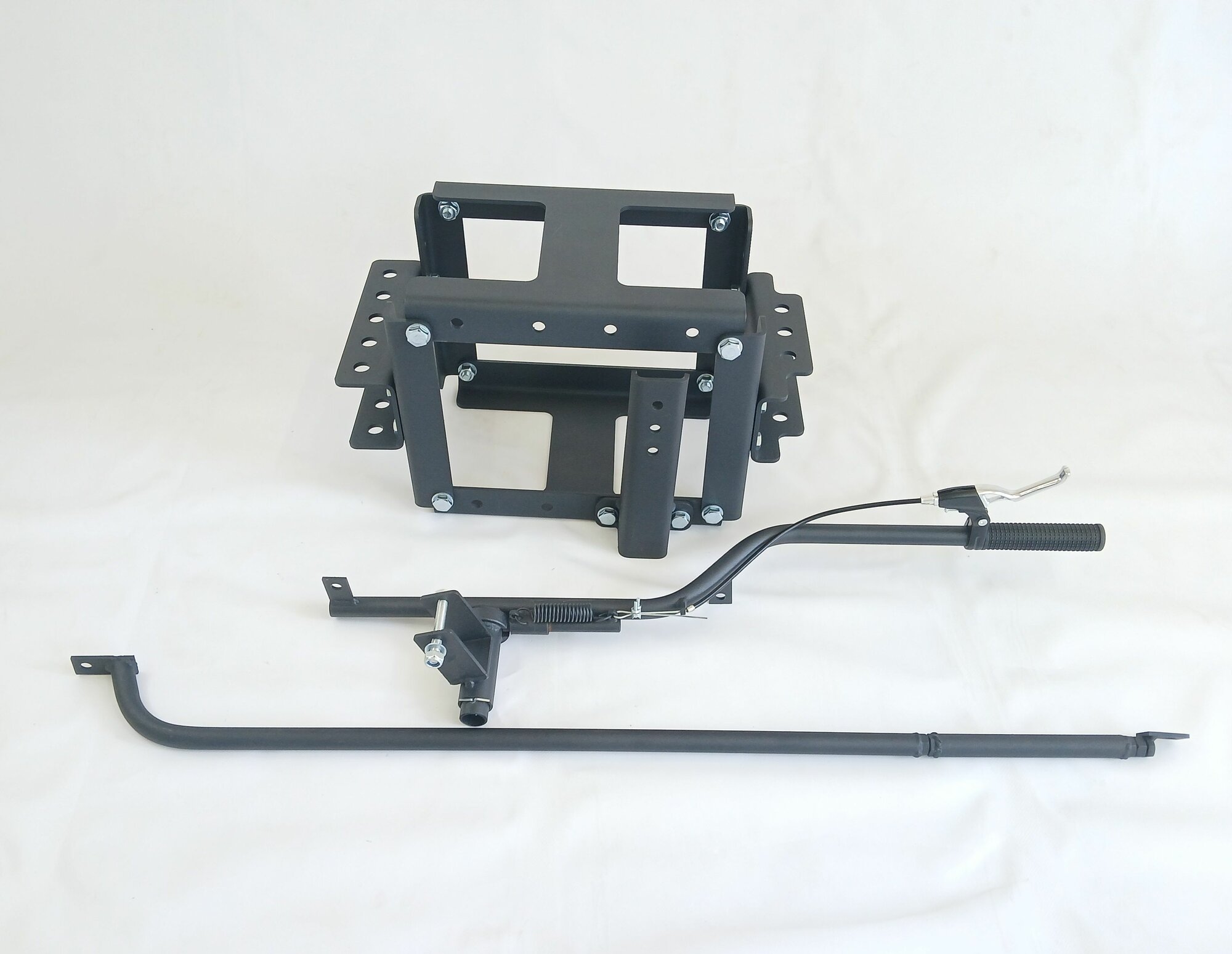 Навеска задняя подъемная на адаптер с рулем АПМ-16/ АПМ-1 для мотоблока