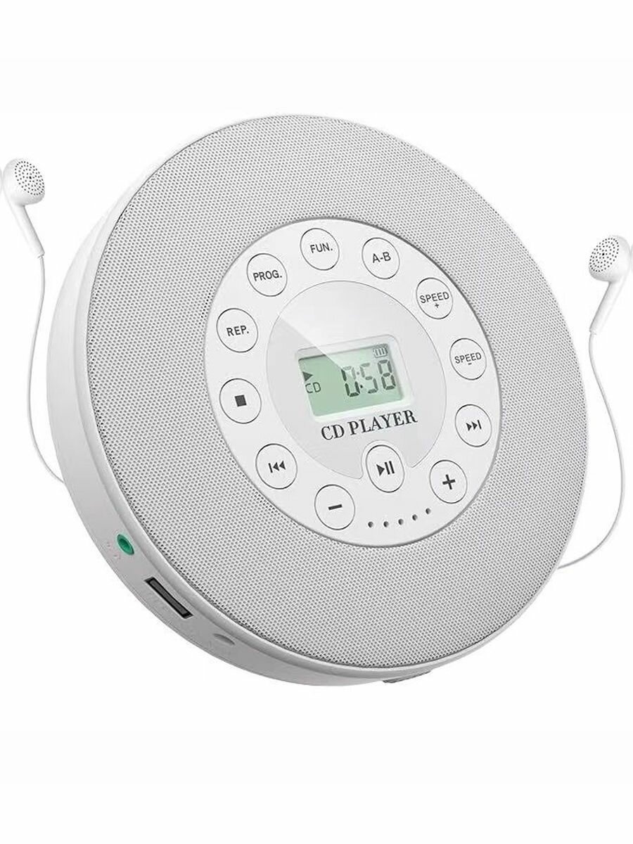 Портативный CD-плеер, речитатор английского языка, плеер MP3, плеер bluetooth