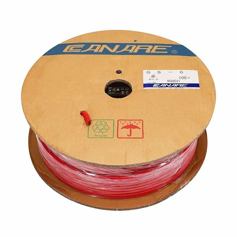 CANARE Аудиокабель, 5 м, красный