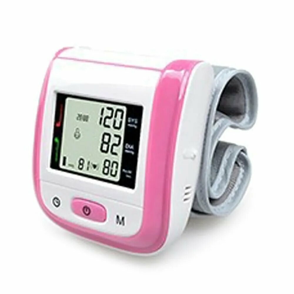 Монитор артериального давления для запястья пульс -измерителя пульса с низким батареем iindicati