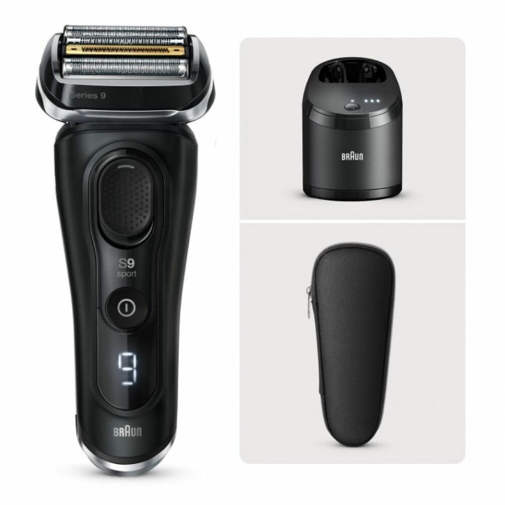 Электробритва Braun Series 9 Sport 9352cc, черный (8700216808101)