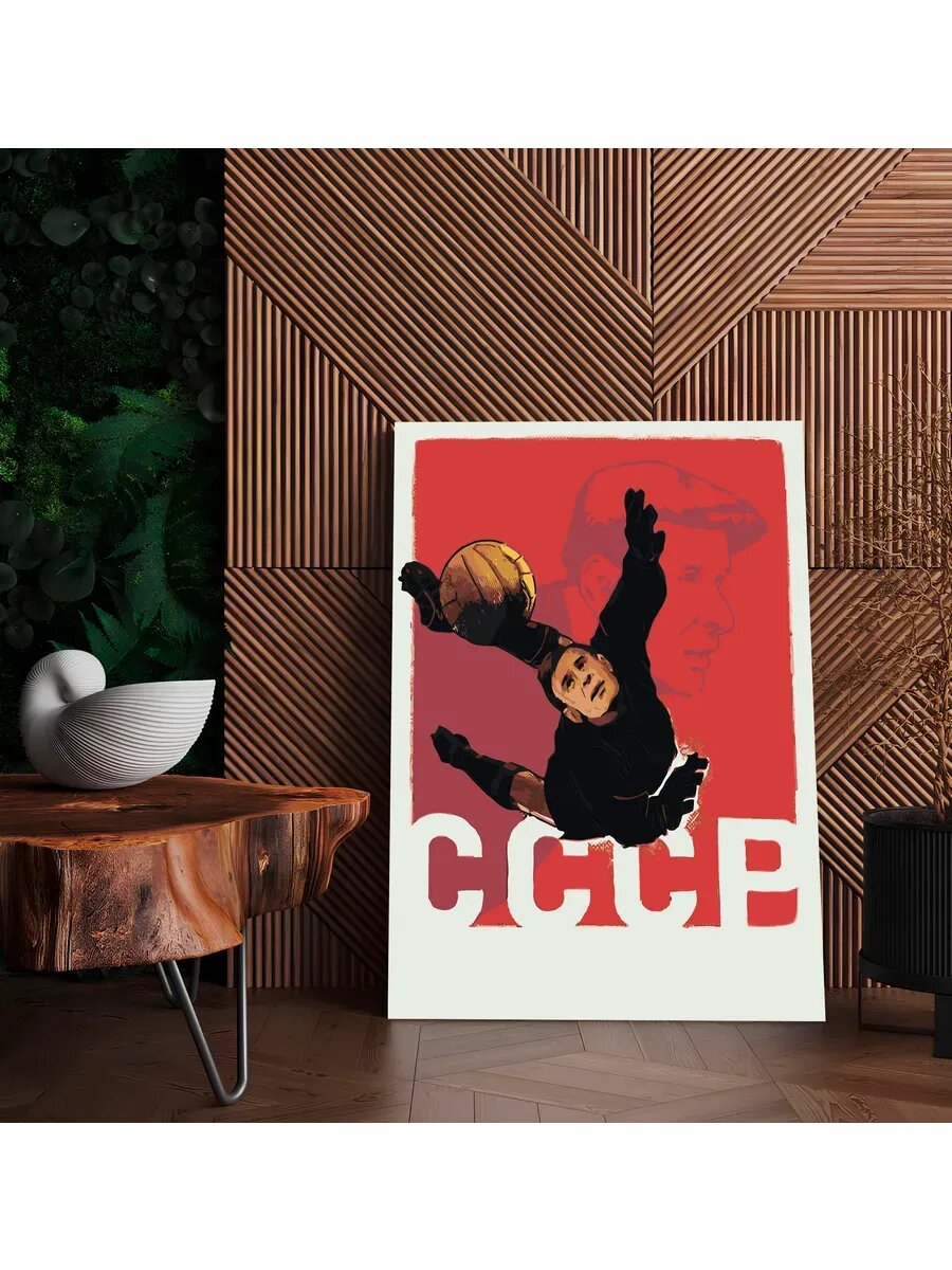 Картина по номерам Советский Футбол-Вратарь