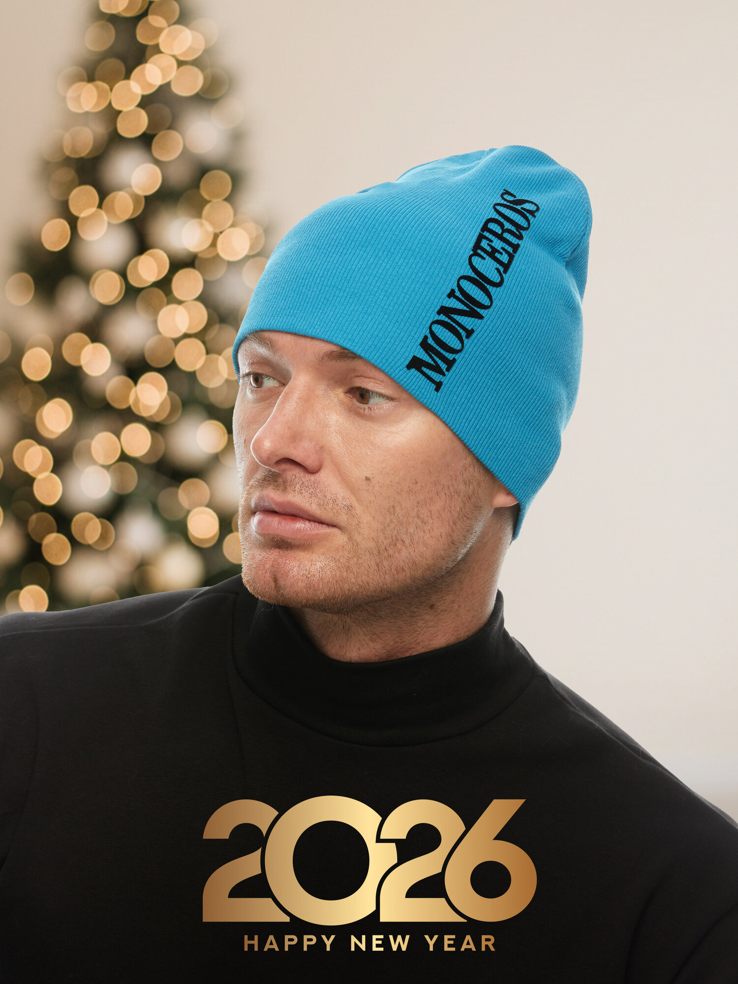 Шапка-бини Осень-зима 2025 для мужчин