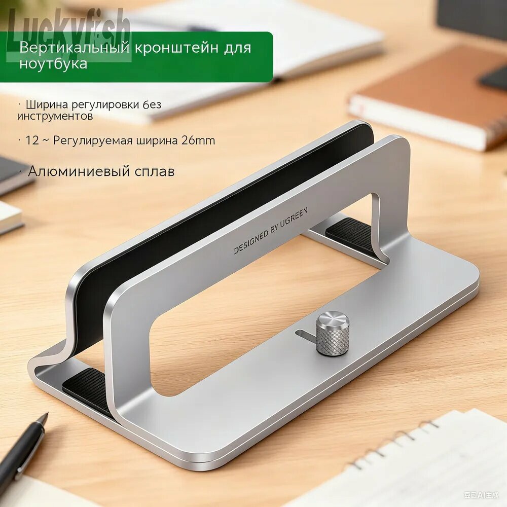 20471 Ugreen Подставка для ноутбука Ugreen Universal Vertical Aluminum Laptop Stand