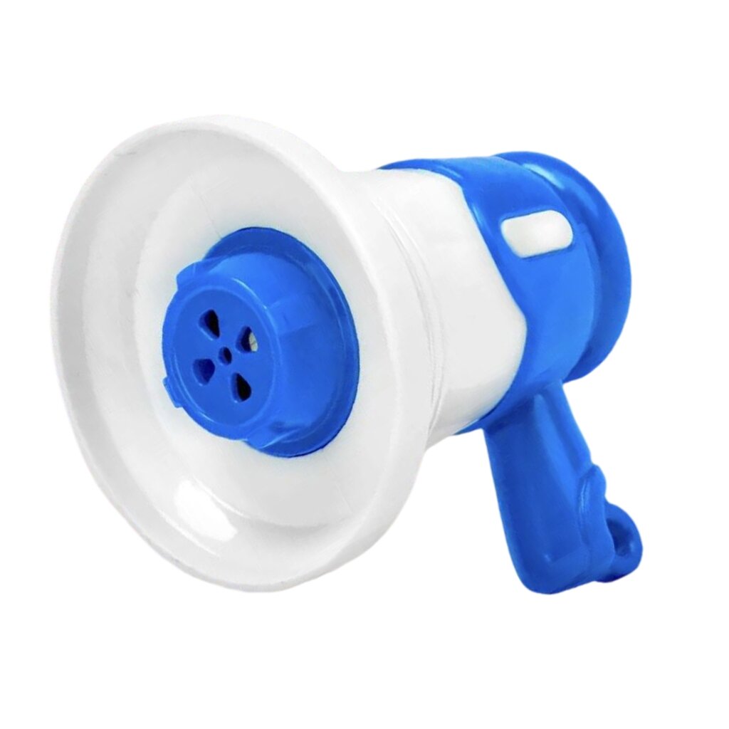 Маленькая игрушка для смены голоса, музыкальный брелок для мегафона с микрофоном для записи