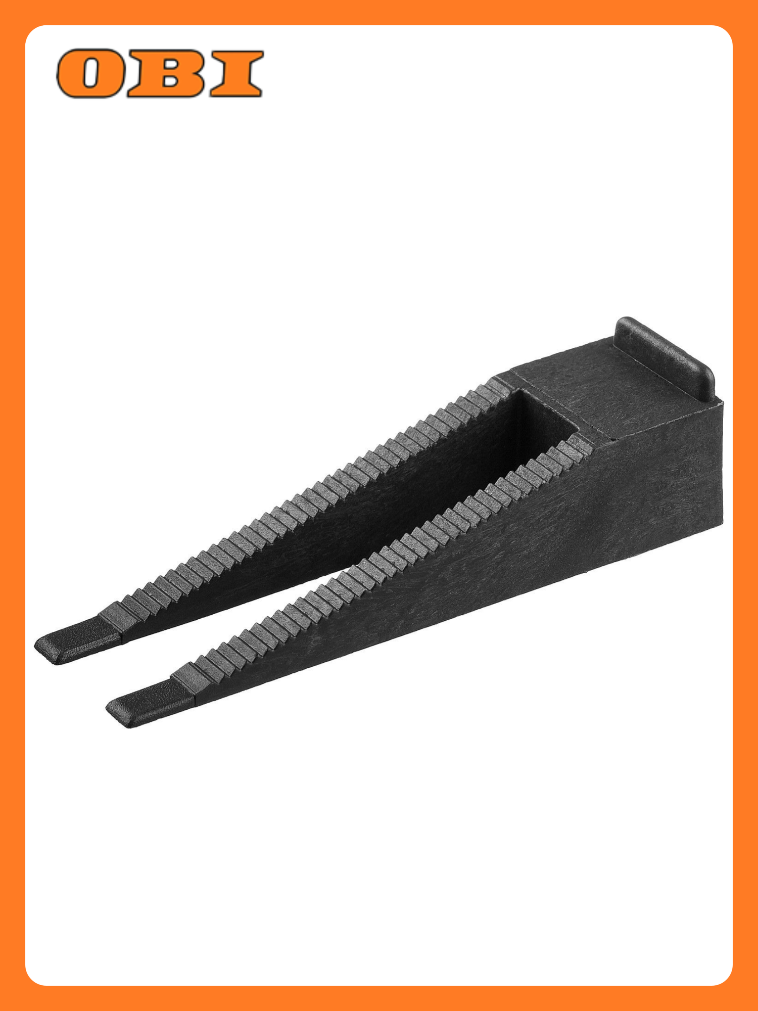 Клин ЗУБР СВП, для системы выравнивания плитки, черный/оранжевый, 250 штук