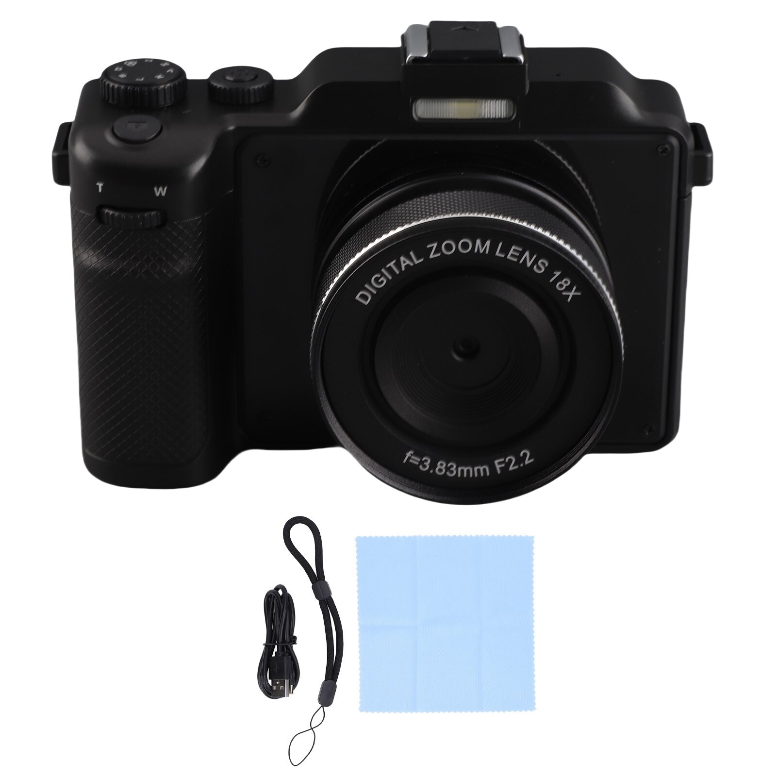 Цифровая видеокамера 5K для фотографии 64 -мегапиксельная HD 18X цифровая Zoom Wireless Fidelity Retro Micro SLR Digital Camera для путешествий по rovingging