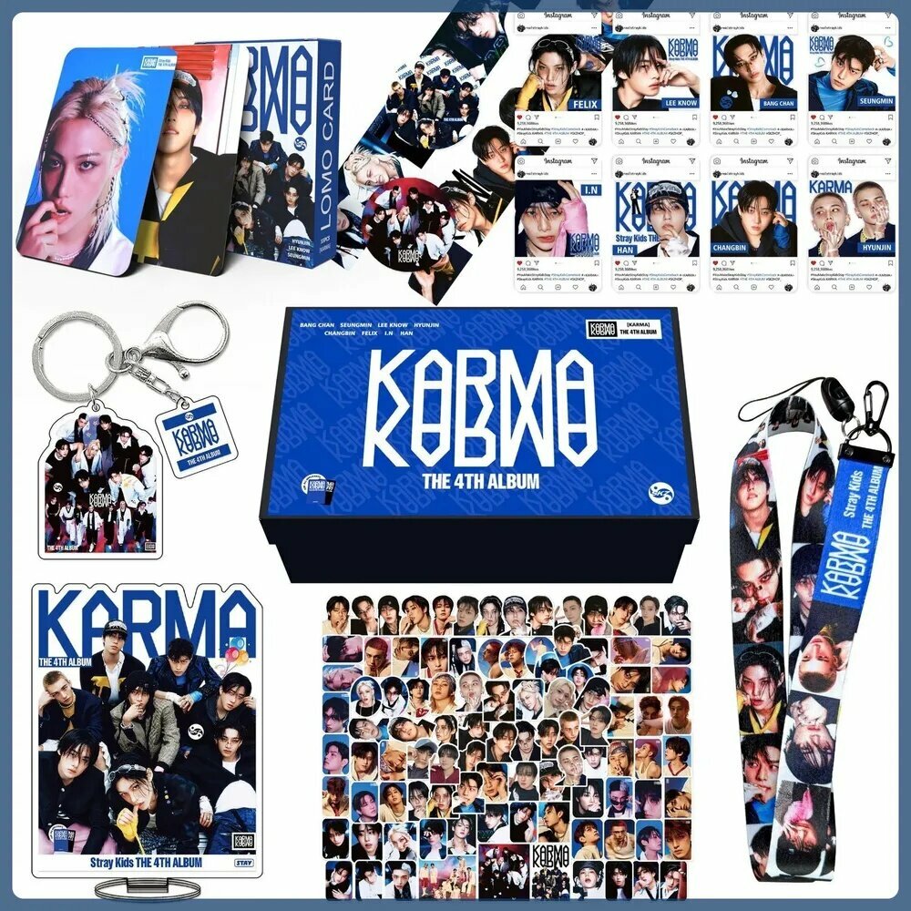 Подарочный набор коробка Box 'KARMA' Стрей Кидс Stray Kids