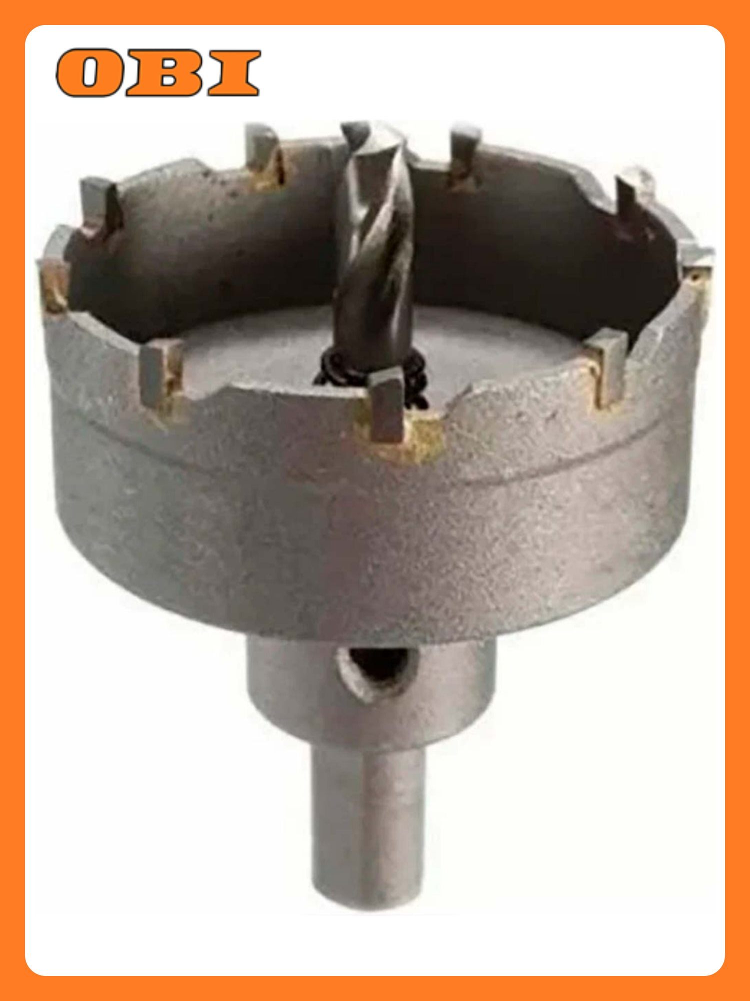 Коронка по металлу с победитом и центрирующим сверлом Strong 70 мм