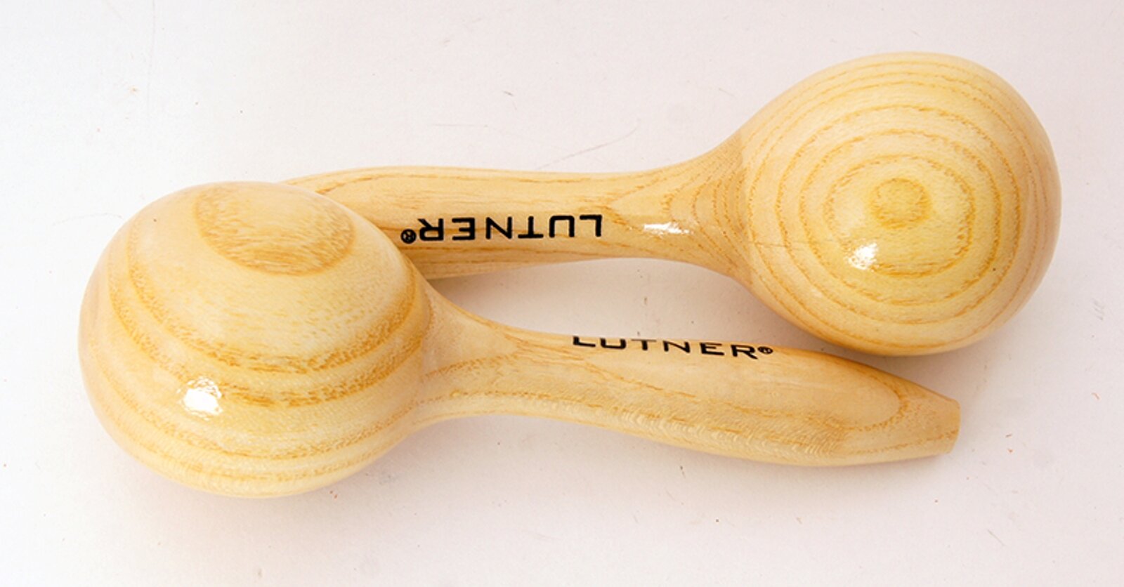 M11 Мaракасы из натурального дерева, покрыты лаком, природный рисунок древесины, Fleet