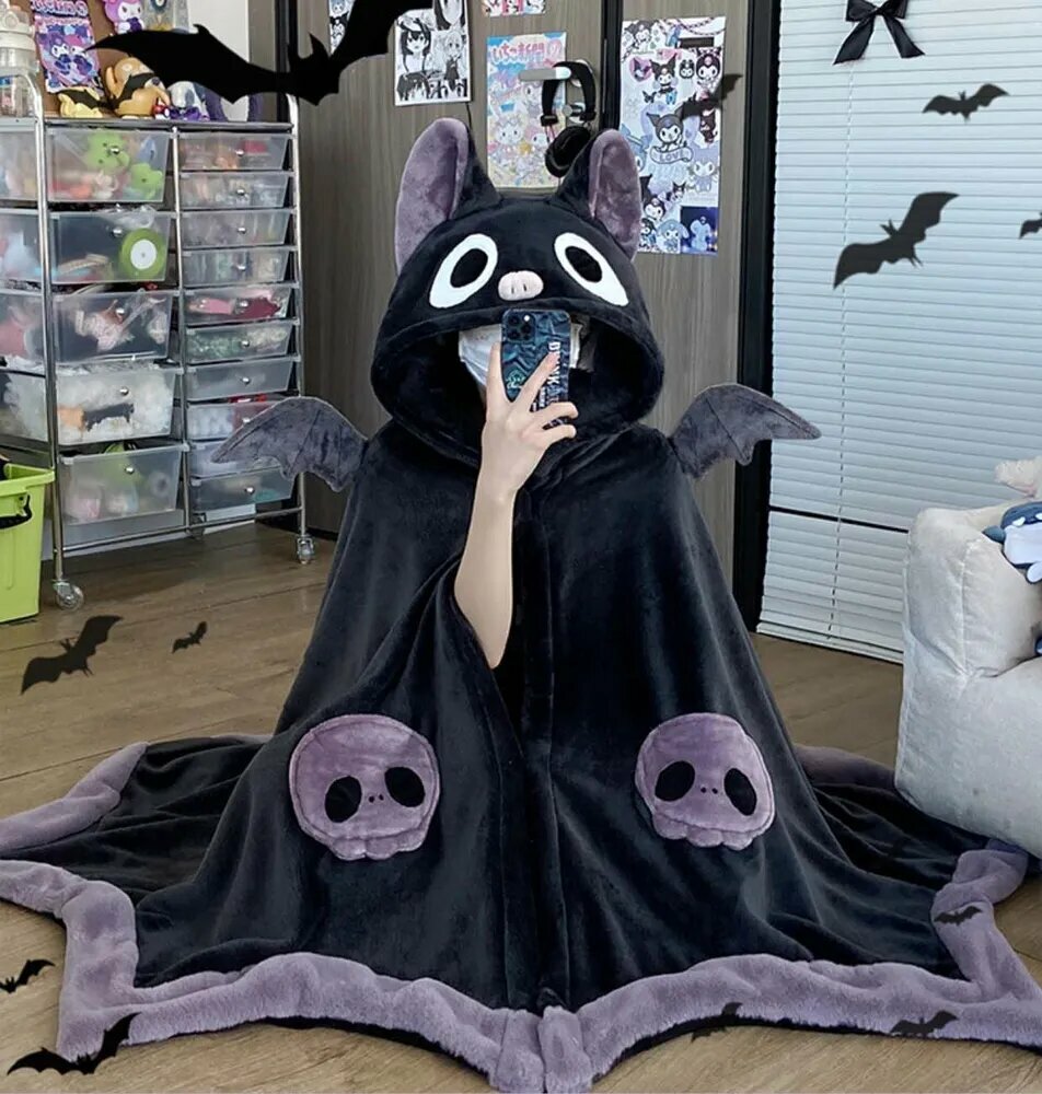 Плед плюшевый, с рукавами , Фланель, Полиэстер, 90 см х 185 см